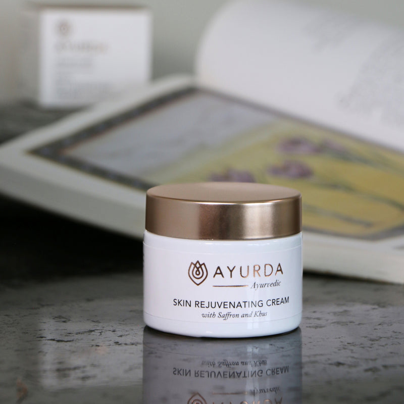 Skin Rejuvenating Cream with Saffron and Khus | Ayurvedic Skincare ...